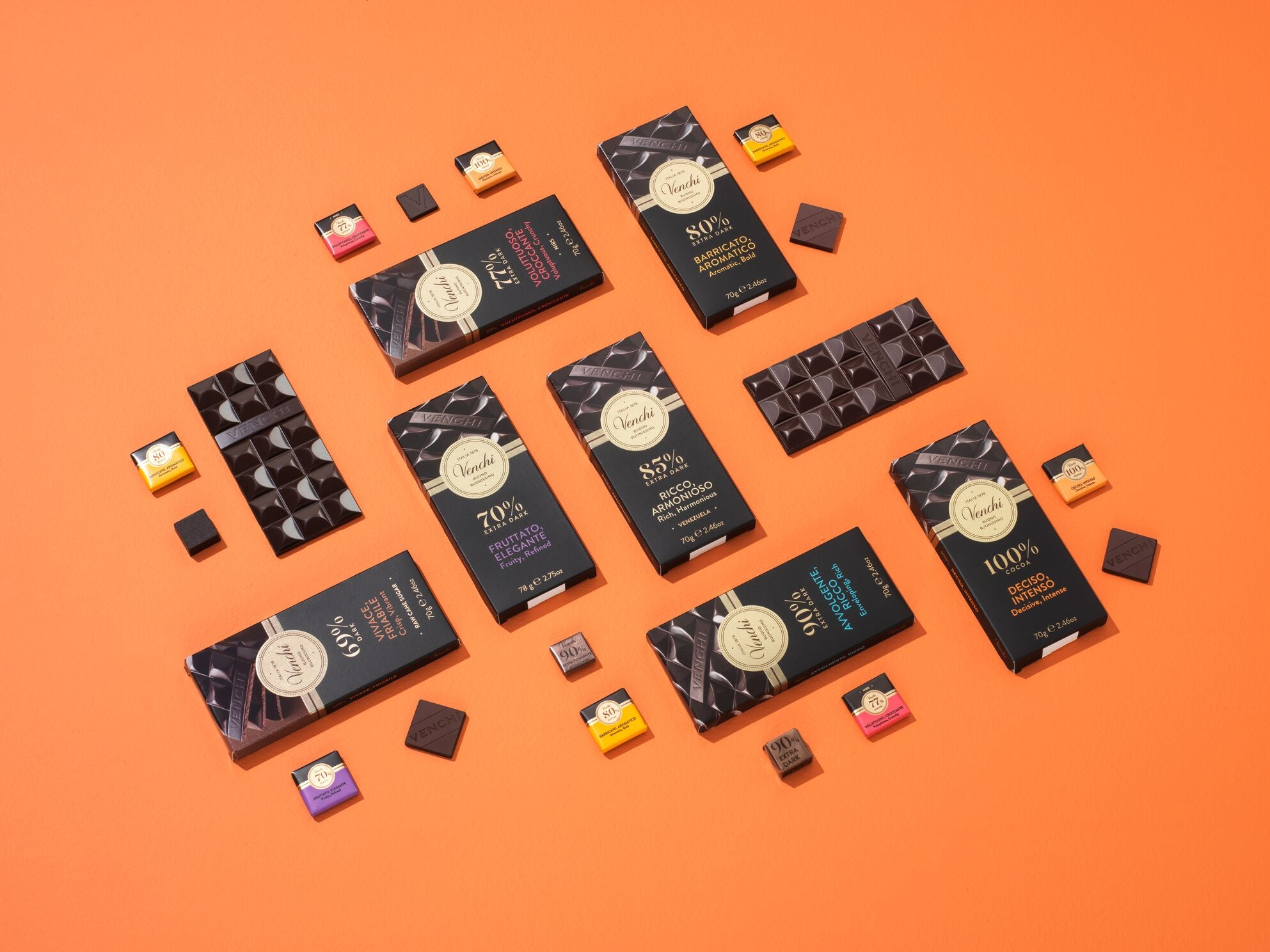 Dark Chocolate Bar – Venchi Fine Italian Chocolate