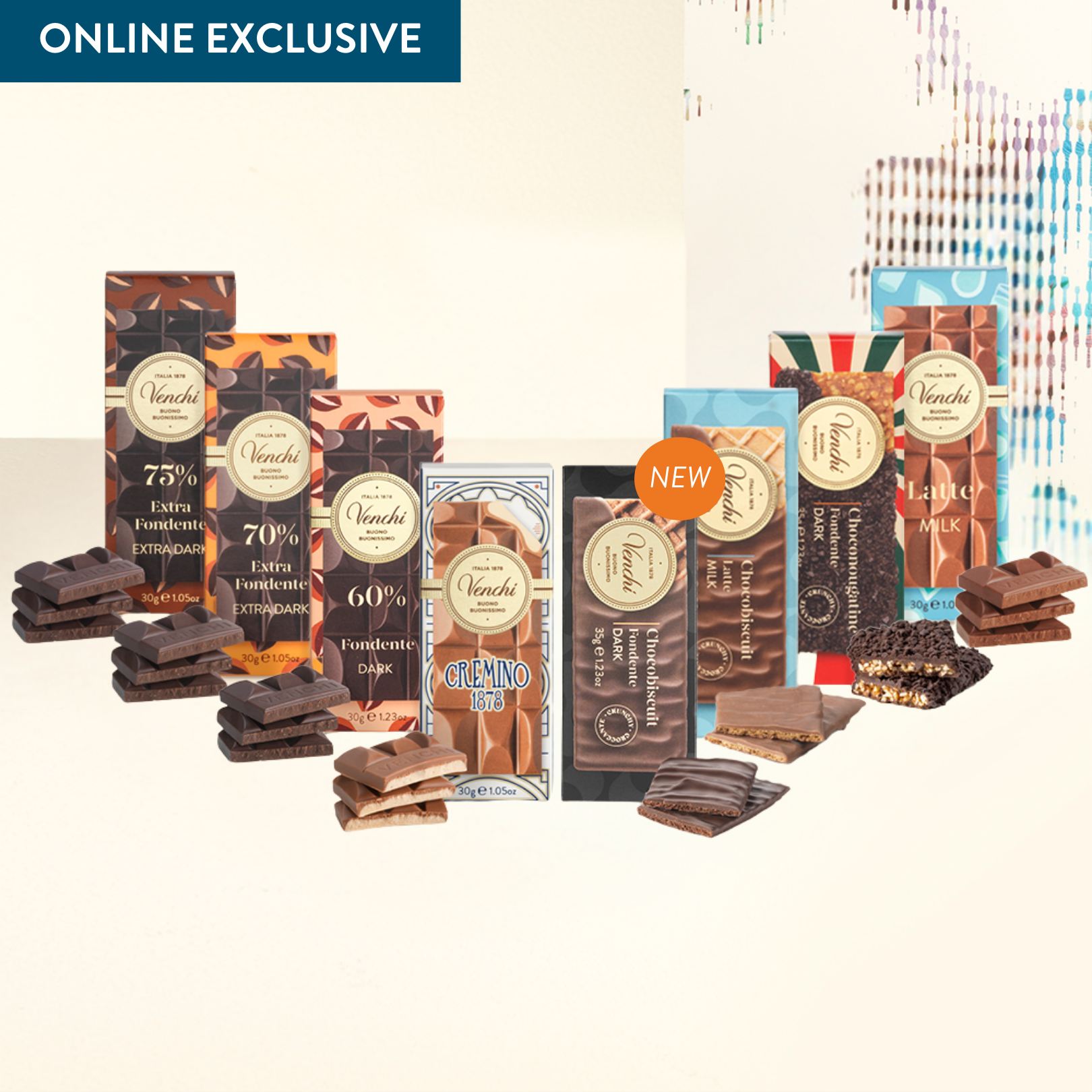 Venchi Fine Italian Chocolate - Mini Bar Set