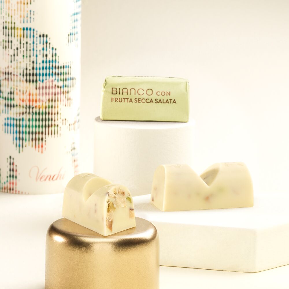 Venchi Fine Italian Chocolate - White Salted Ingot